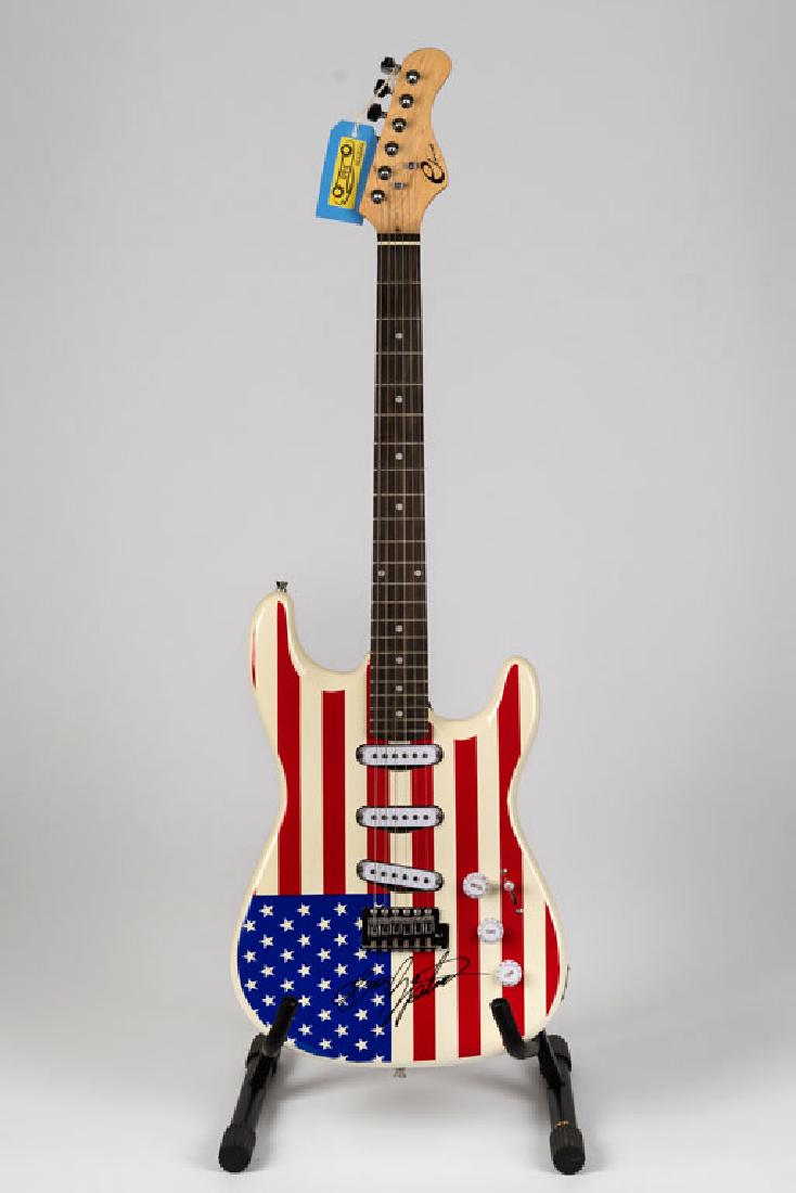 Bruce Springsteen Autographed Guitar