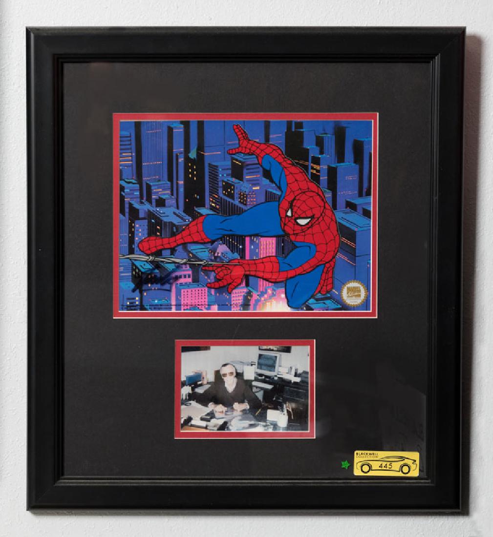 Spider-Man Signed Animation Cel