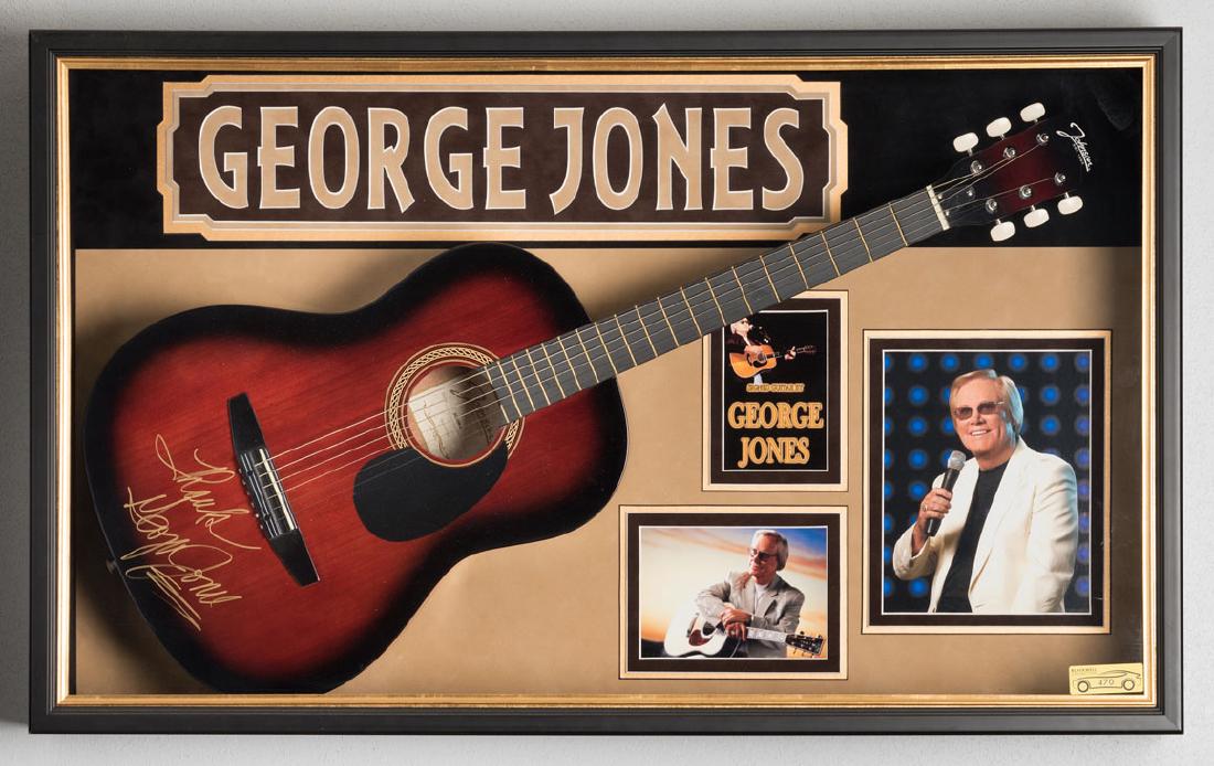 George Jones Signed Guitar