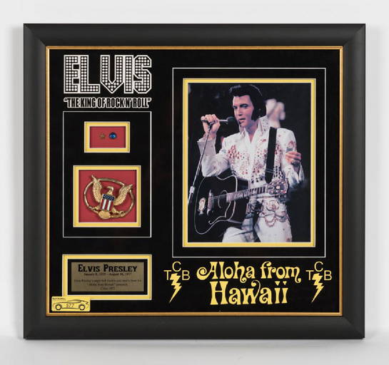 Elvis Presley "aloha From Hawaii" Eagle Buckle And