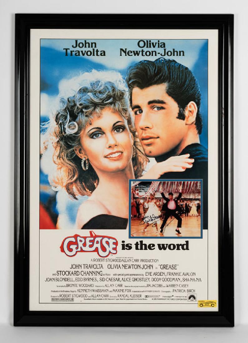 Grease Signed Movie Poster