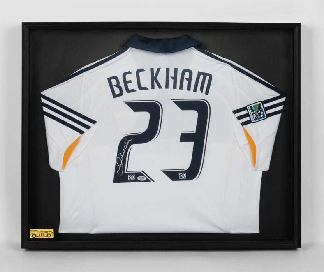 David Beckham Signed Jersey