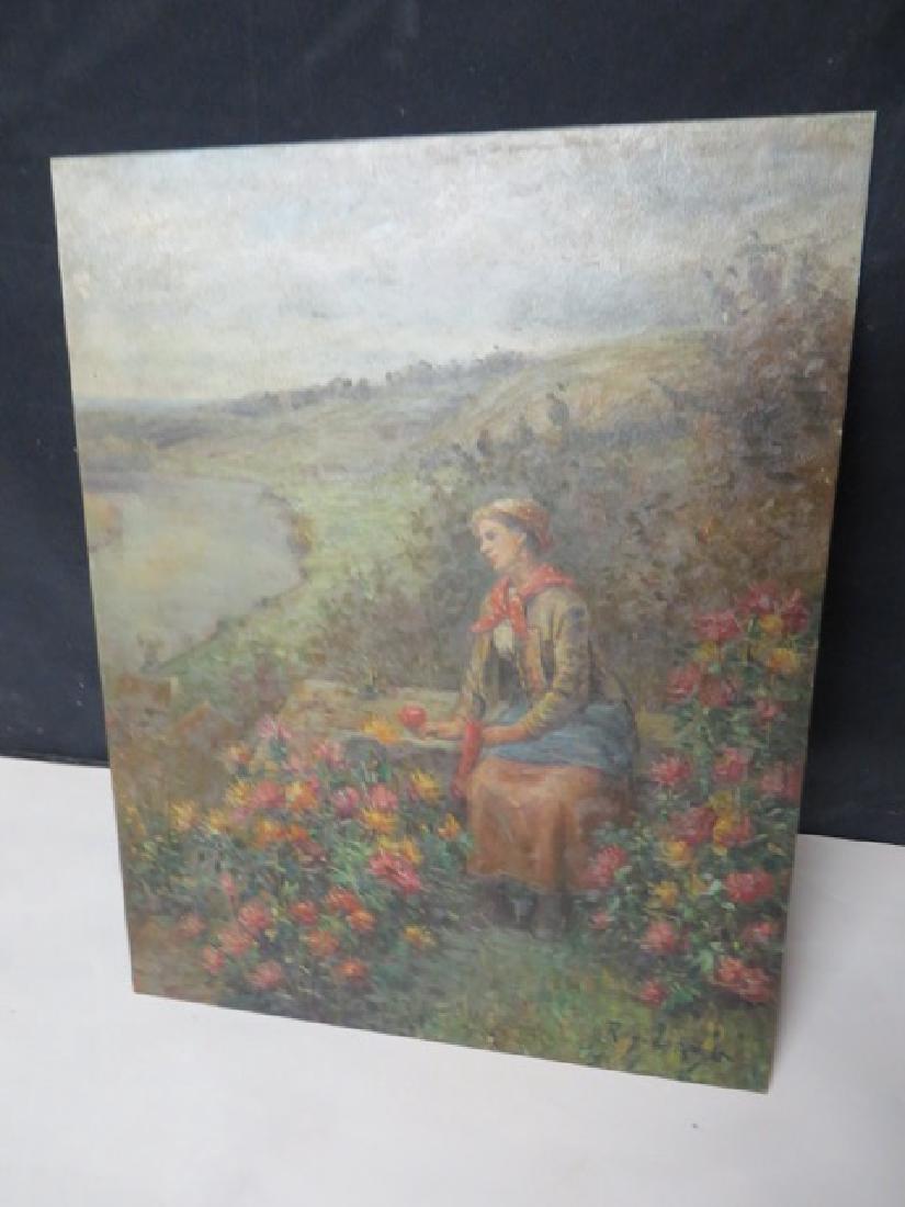 Daniel Ridgeway Knight. Oil. Signed - Oct 14, 2017 | Mid-Hudson Auction ...