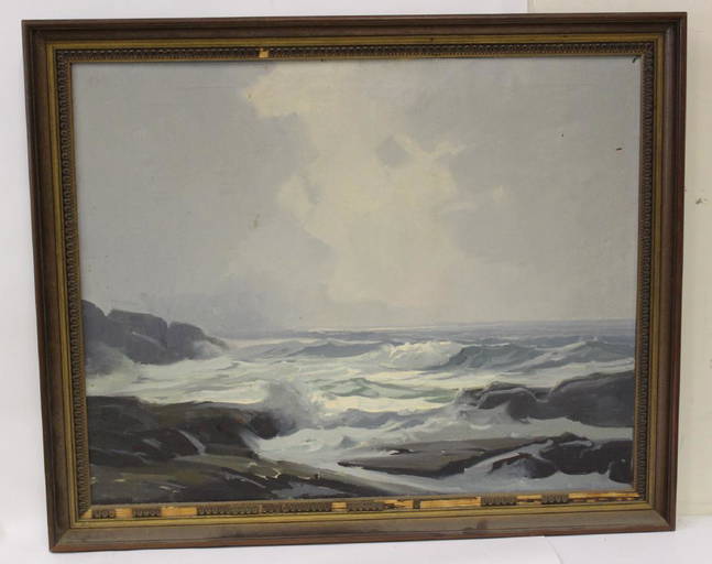 Arthur F. Maynard. Oil.