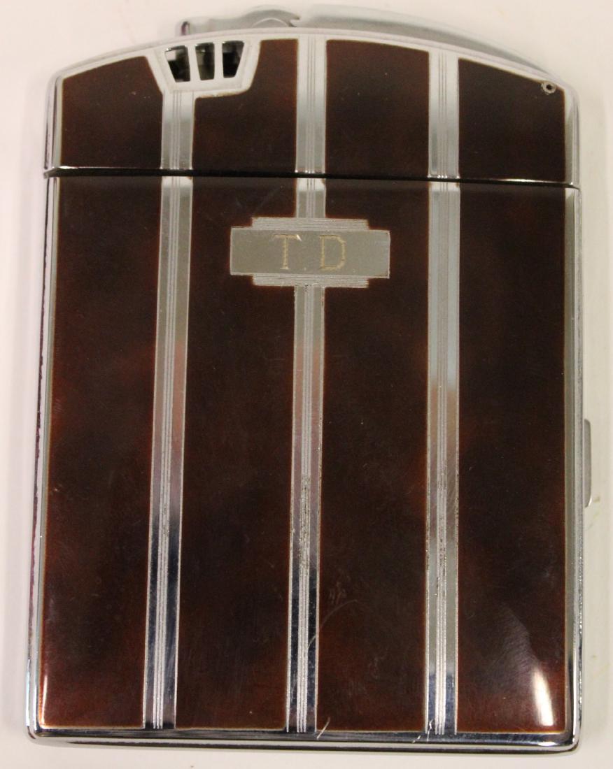 Ronson Art Deco Lighter/case