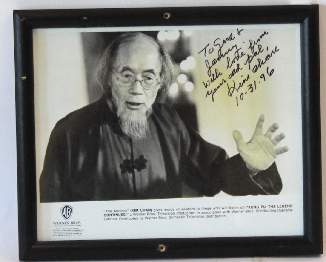 Kim Chan Warner Bros. Photograph Signed