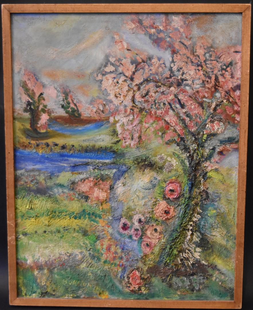David Burliuk; 20thC. American/Ukranian Oil Signed - Oct 26, 2019 | Mid ...