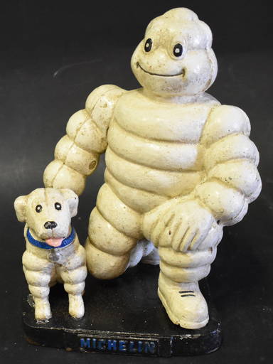Cast Iron Michelin Man Figure