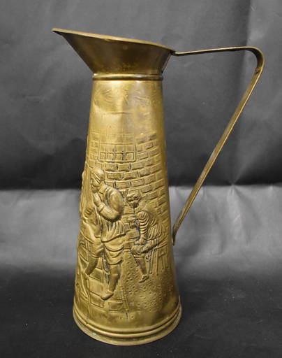 Wwi Brass Munition Shell Canister Watering Can