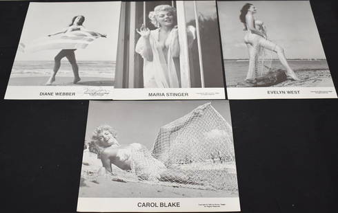 (3) Photos Model Maria Stinger