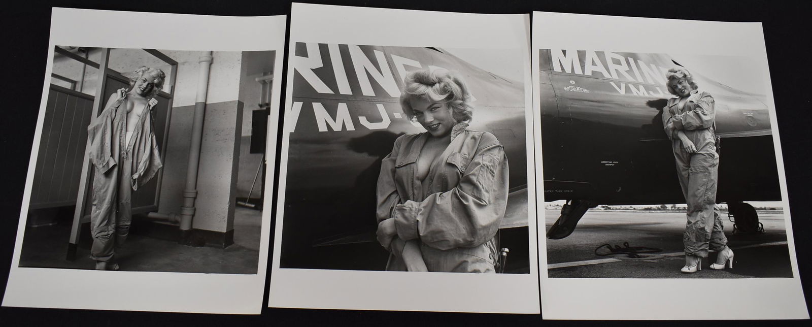 (3) Photos Model Maria Stinger