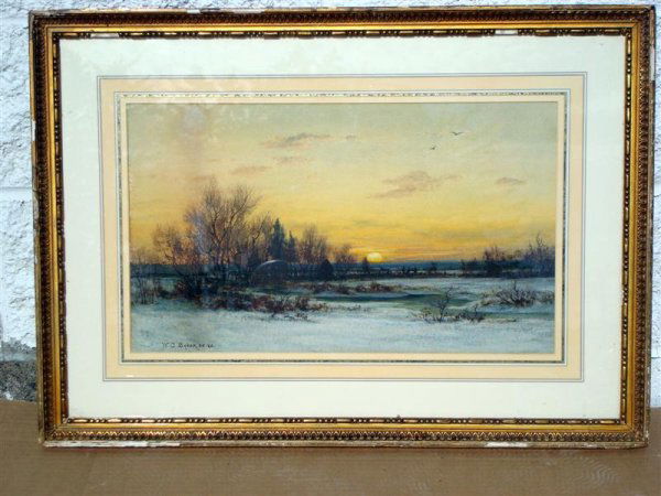 WILLIAM C. BAUER; WATERCOLOR PAINTING SIGNED - Nov 21, 2009 | Mid ...