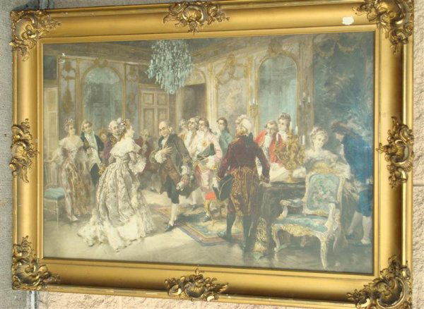 V. DE PAREDES; PRINT SIGNED