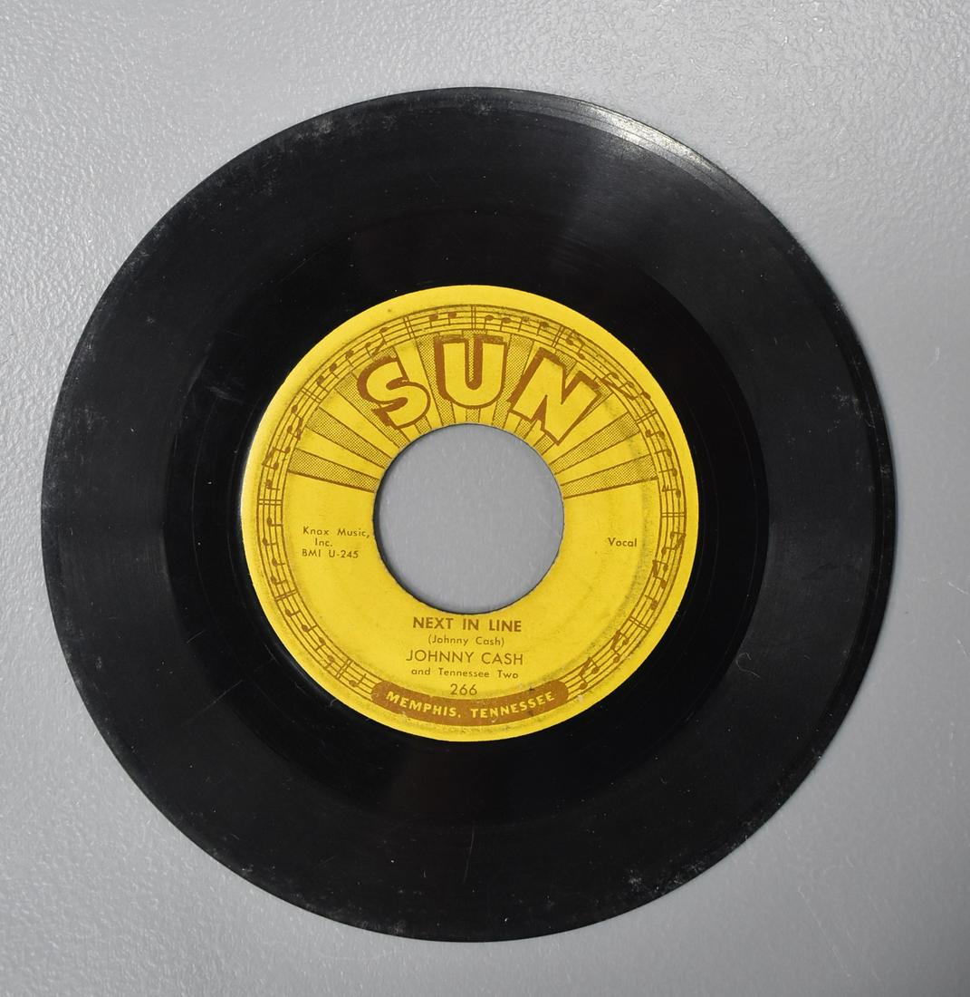 Rare Sun Record 45: Johnny Cash "next In Line"
