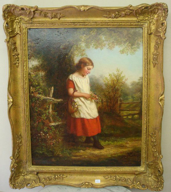 197A: CATHERINE SWIFT; OIL PAINTING SIGNED