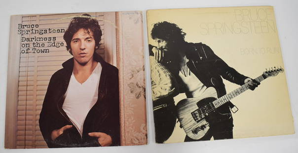 2 Bruce Springsteen Vinyl Records