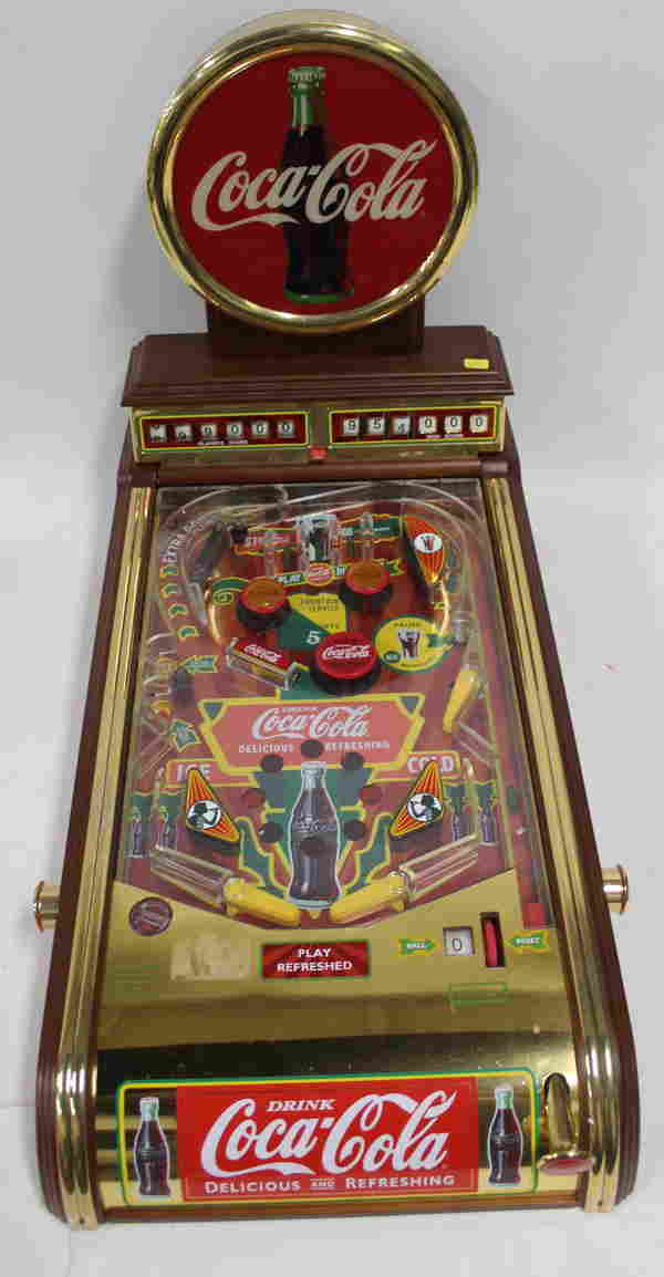 Coca-Cola Collector's Pinball Machine - Nov 13, 2021 | Mid-Hudson ...