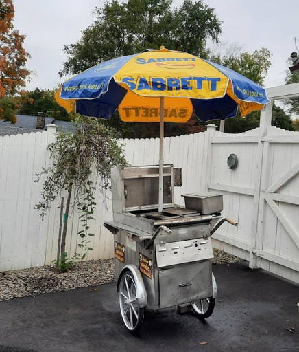 1960s Sabrett Hotdog Cart - Nov 13, 2021 | Mid-Hudson Auction Galleries ...