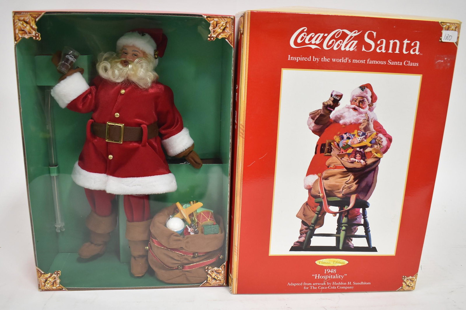 Coca Cola Santa 1948 Hospitality Adapted From Artwork