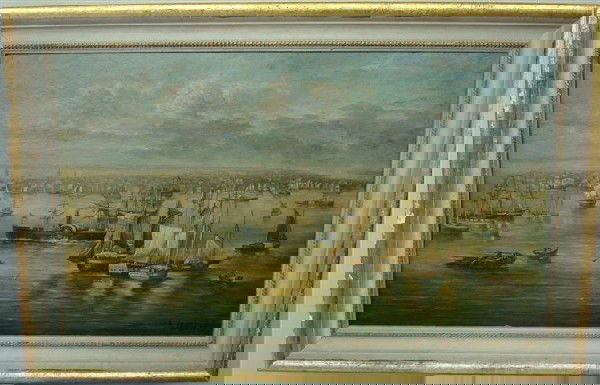 146: R. HARRISON, OIL PAINTING SIGNED