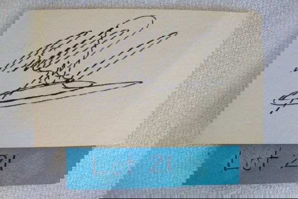 21: BILLY GRAHAM - AUTOGRAPH - Nov 13, 2010 | Mid-Hudson Auction ...