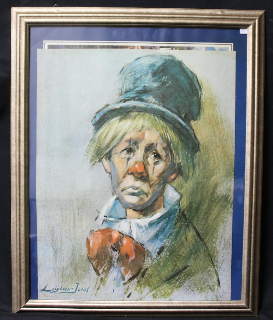 Leighton Jones Giclee, A Clown