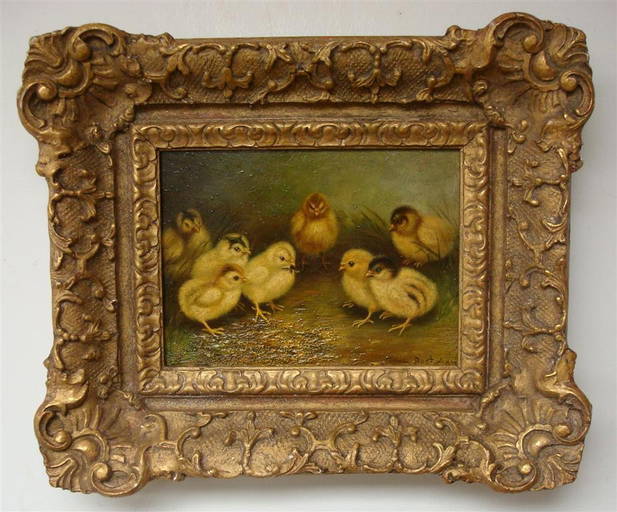 Ben Austrian; Oil Painting Signed