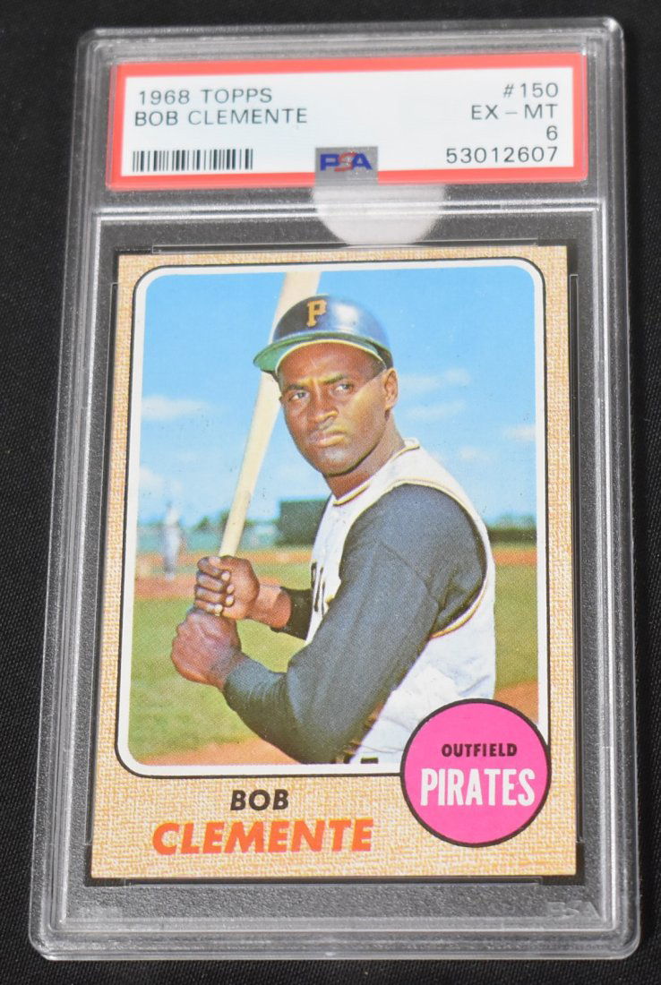 1968 Bob Clemente Baseball Card