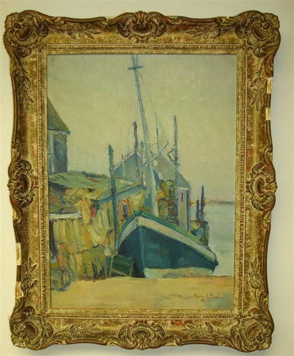 Henry B. Snell; Oil Painting Signed
