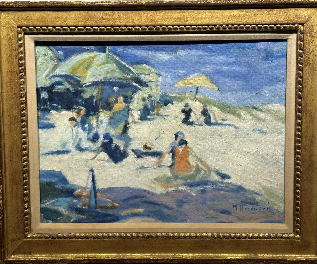 Mabel Woodward; American Oil Beach Scene Signed - Oct 15, 2022 | Mid ...