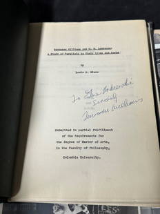 Hudson Maxim Typed Manuscript Signed