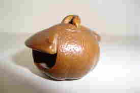 Signed Japanese Carved Wood Netsuke - Spider On Pumpkin - May 17, 2013 ...