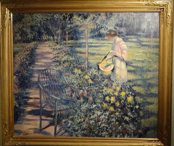 Louis Ritman; Oil Painting Signed