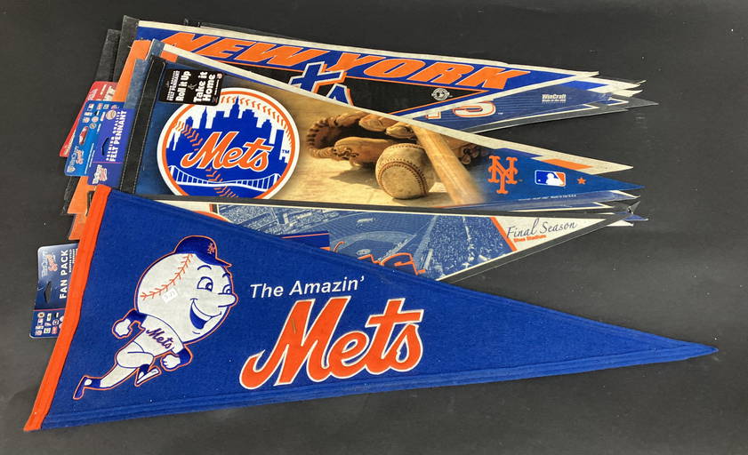 Collectible Lot Of New York Mets Banners (27)