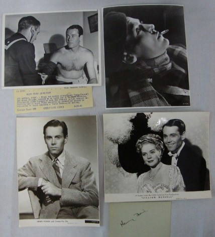 Henry Fonda Photographs & Autograph(9)