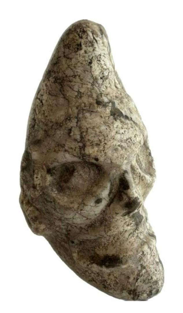 Taino Stone Three Pointer Zemi