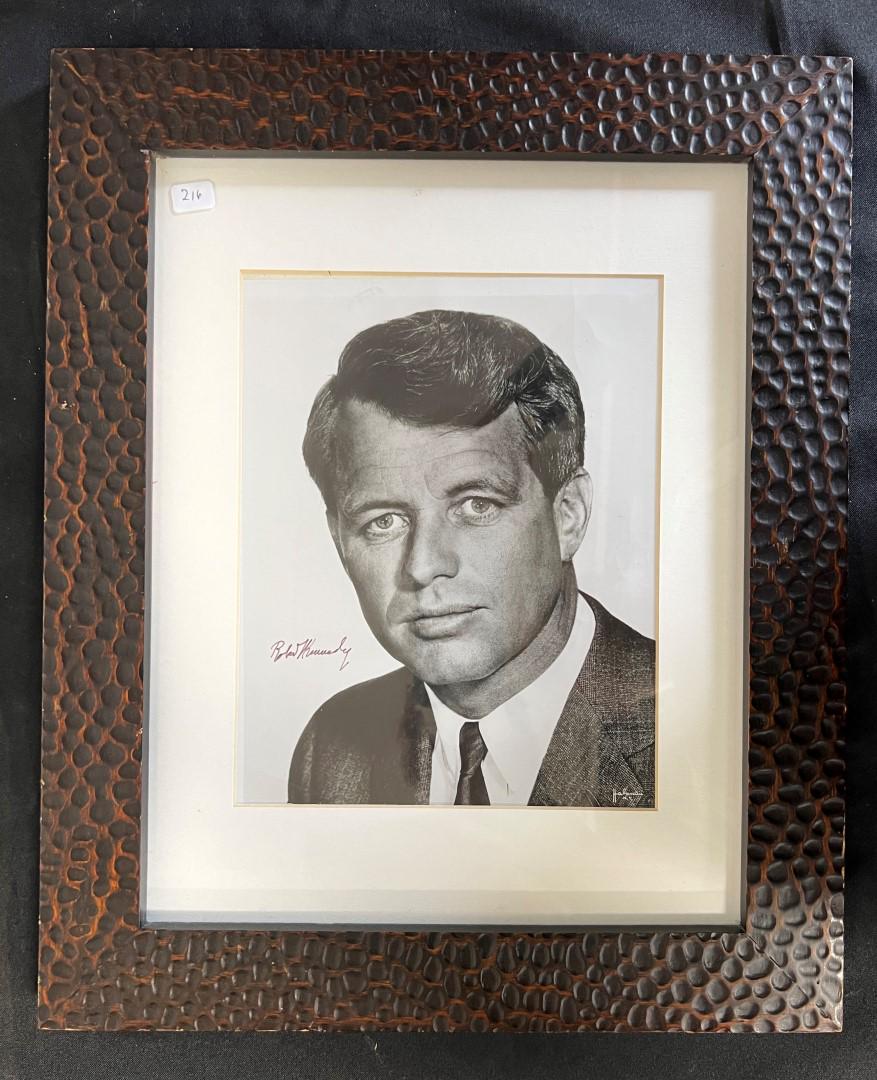 Robert Kennedy Signed Photograph Auction