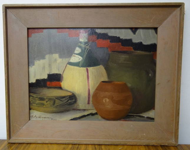 Victor Higgins; Oil Painting Signed