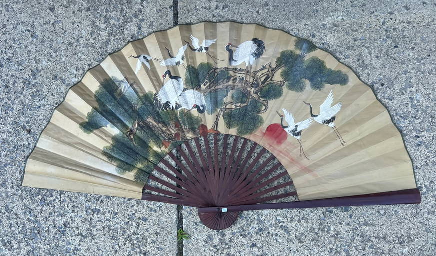 Hugely Oversized Decorative Wall Fan