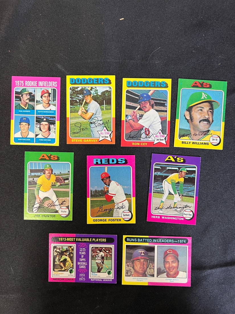 1975 Topps Baseball Cards Inc. Keith Hernandez Rookie Card(9) Auction