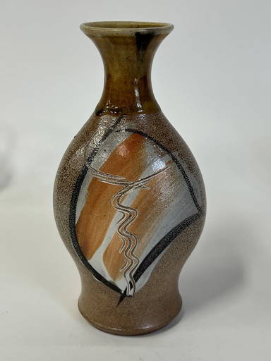Whynot North Carolina Pottery Vase Sgd.