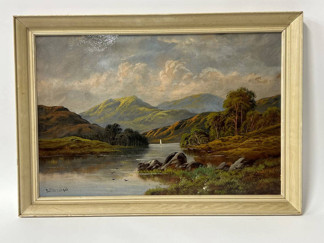 Roberto Angelo Kittermaster Marshall. Oil. Sgd. Auction