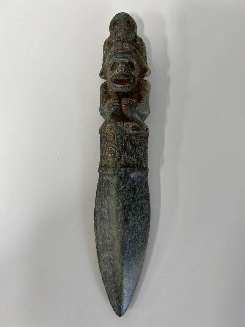 Taino Ceremonial Dagger, Black Stone Auction