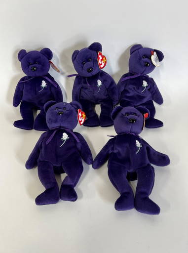 Ty Purple Beanie Babies (5)