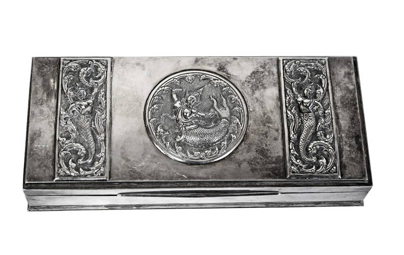 Sterling Silver Siamese Box