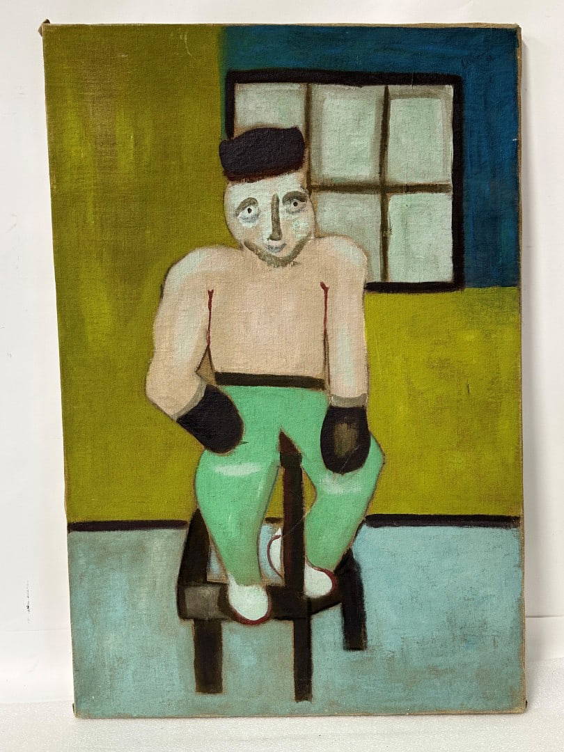 Adna Karns. Oil Auction