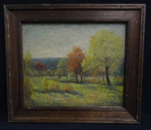 Wilson Irvine; Oil Painting Signed