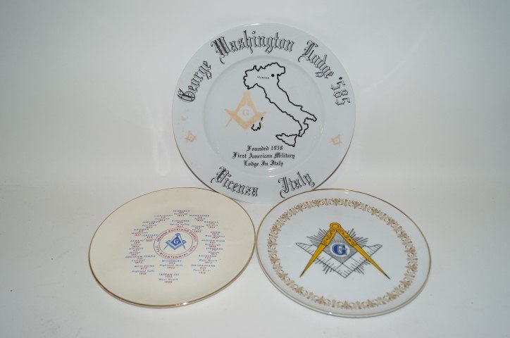 Masonic Plates