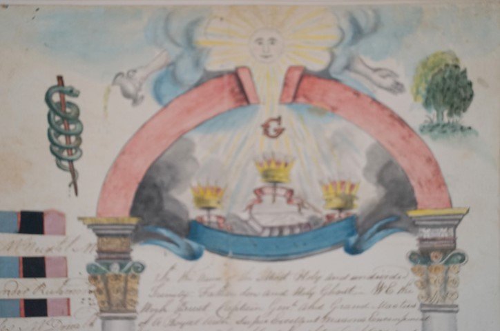 Early 19thC. Handpainted Certificate of Sir David Cavin - Jun 14, 2014 ...