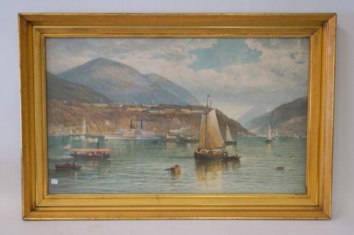 Andrew Melrose Chromolithograph "West Point"